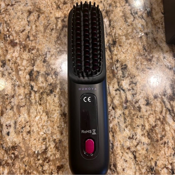 numoya | Hair | Numoya Black Hair Straightening Brush New In Box | Poshmark